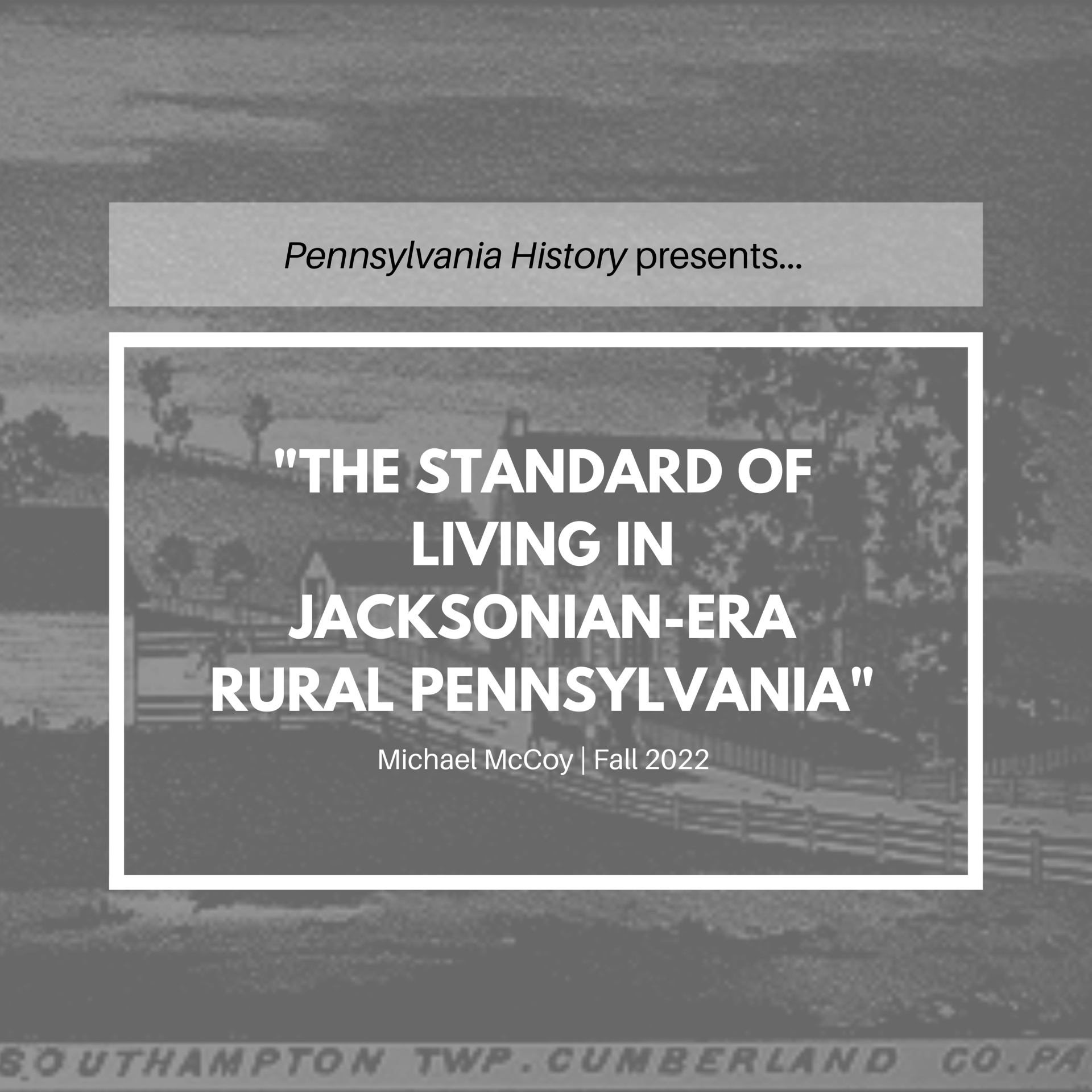 Pennsylvania History Presents… | PHA
