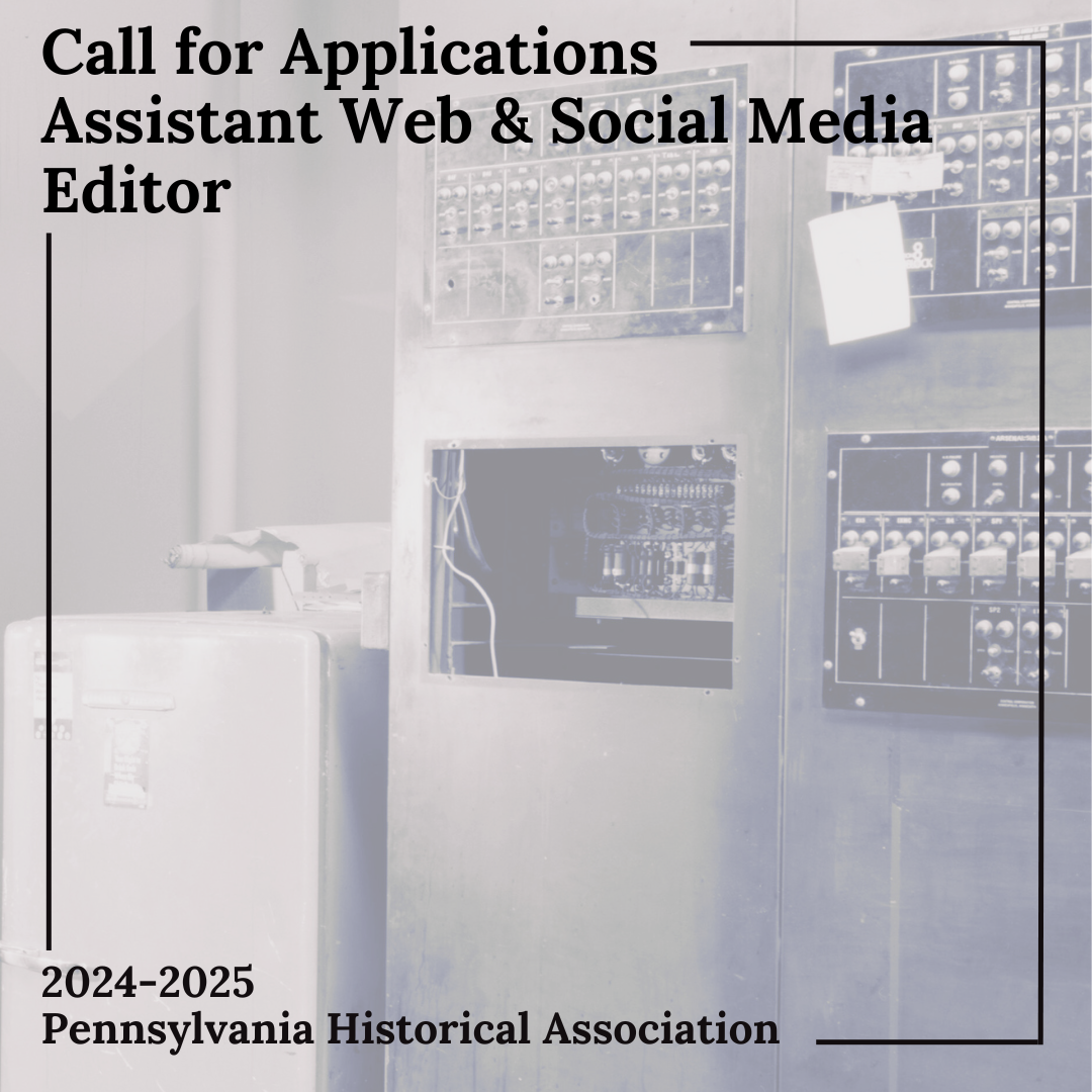 Applications Open for Assistant Web and Social Media Editor | PHA